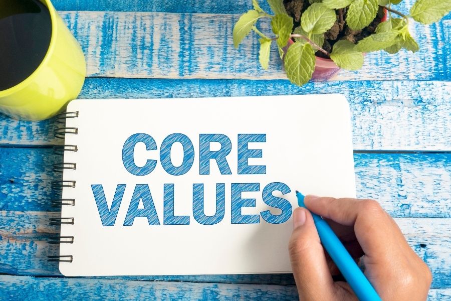 A core values list will help your teen make better decisions