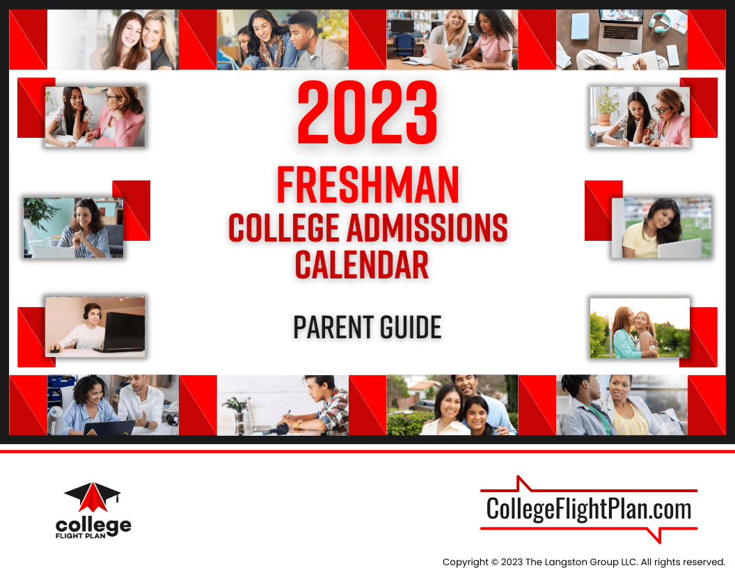 College Application Planning Calendar